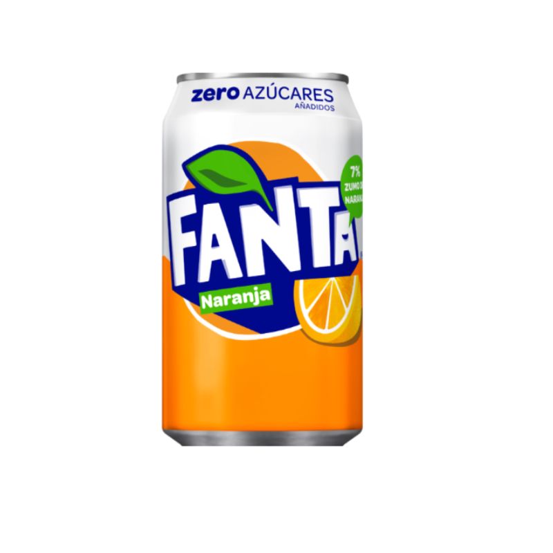 Orange Fanta Zero, 33cl | Air Europa Shop