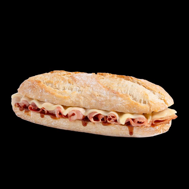 Bocadillo Rústico de Bacon con Queso BBQ | Air Europa Shop
